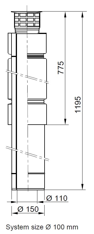 100/150mm Balanced Flue Systems - Viessmann Direct